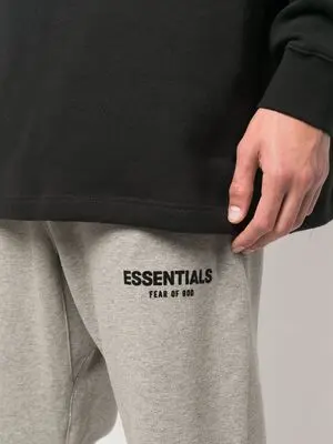 Fear Of God Logo-print Track Pants - Grey