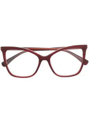 Max Mara Cat-eye Frame Glasses - Red