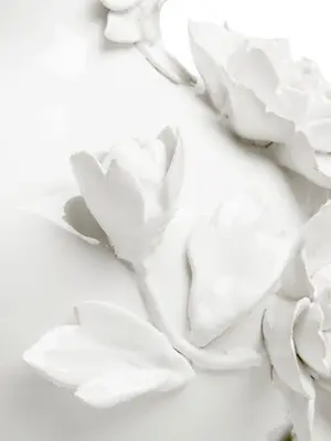 POLSPOTTEN 3d Porcelain Rose Vase