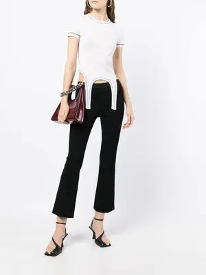 Helmut Lang Draped Short-sleeved T-shirt