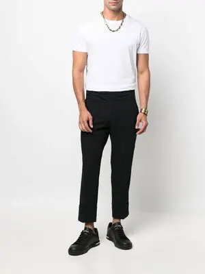 SAPIO Flap-pockets Cropped Trousers