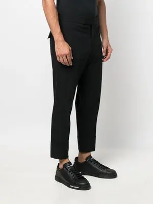 SAPIO Flap-pockets Cropped Trousers