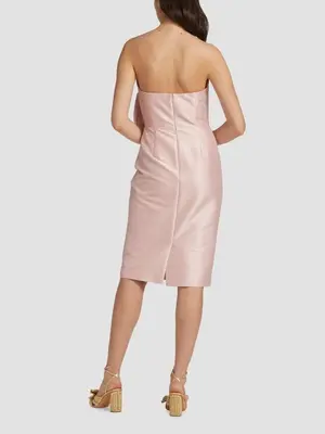 Badgley Mischka Bow Cocktail Dress