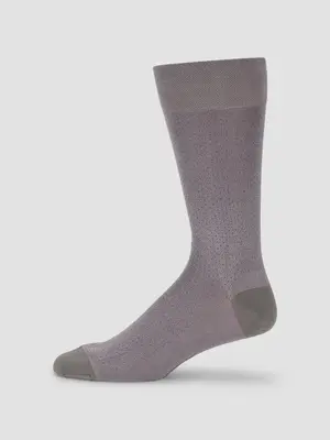 Marcoliani Fresh Of Modal Micro Pindot Socks - Grey