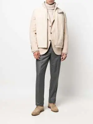 Brunello Cucinelli Single-breasted Camel-hair Blazer - Neutrals