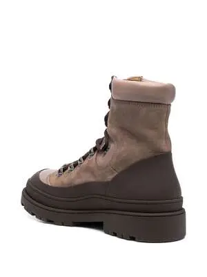 Brunello Cucinelli Lace-up Hiking Boots