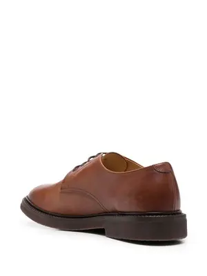 Brunello Cucinelli Lace-up Leather Derby Shoes