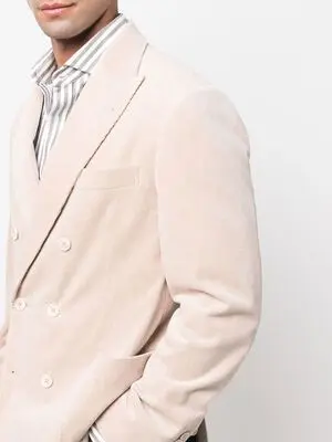 Brunello Cucinelli Double-breasted Corduroy Blazer