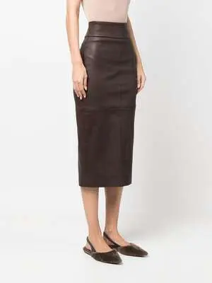Brunello Cucinelli High-waist Pencil Skirt