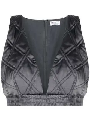 Brunello Cucinelli Cropped Camis Tanks For Women