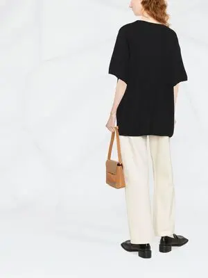 TOTEME Short-sleeved Silk T-shirt