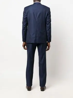 Canali Logo-patch Single-breasted Suit