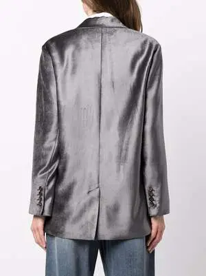Brunello Cucinelli Chain-trim Single-breasted Blazer