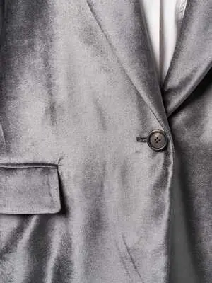 Brunello Cucinelli Chain-trim Single-breasted Blazer