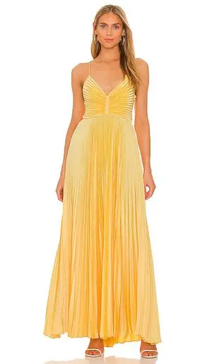 A.L.C. A.L.C. Aries Dress In Yellow.  Pina