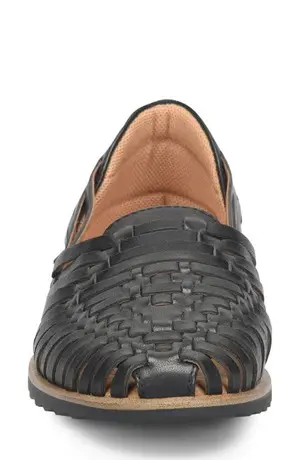 COMFORTIVA Ranier Huarache Flat - Black