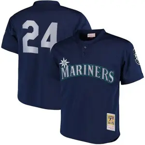 Mitchell & Ness Ken Griffey Jr. Cooperstown Collection Mesh Batting Practice Jersey - Navy