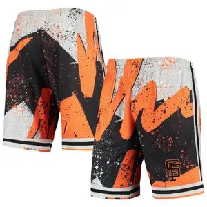 Mitchell & Ness San Francisco Giants Hyper Hoops Shorts - Black