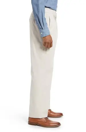 Berle Charleston Washed Poplin Chino Pants - Stone