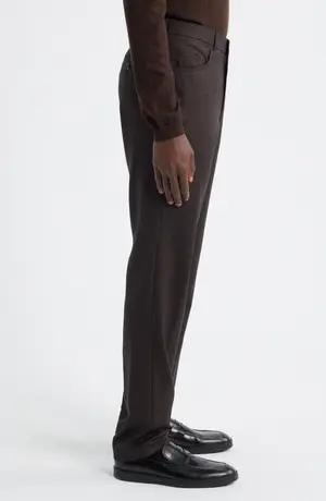 JACK VICTOR Sage Five-pocket Pants - Brown