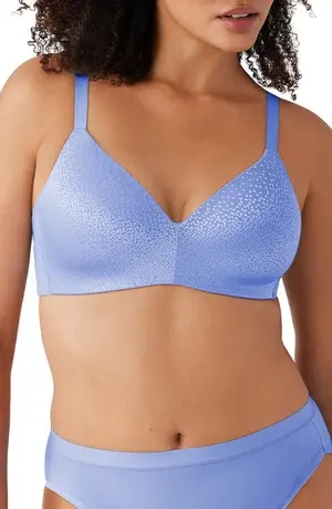 Wacoal Back Appeal™ Wirefree T-shirt Bra Blue Hydrangea