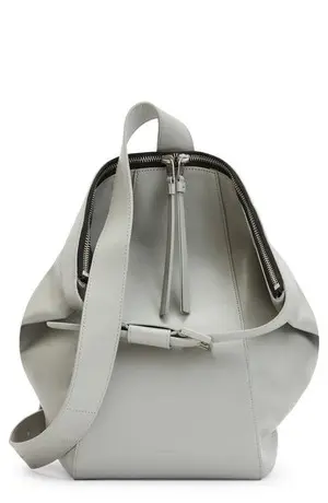 anouck sling leather backpack Woman Lady Anne Prime White – Ankobags and right SMALL BACKPACK | Anoek Leather