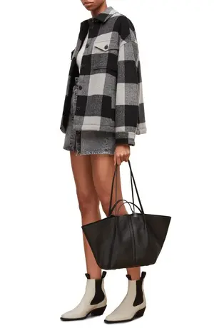 ALLSAINTS Odette East/west Leather Tote