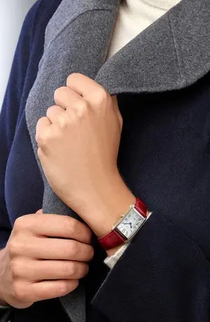 LONGINES Dolcevita Ii Leather Strap Watch