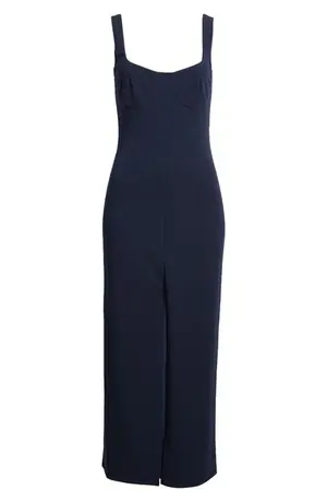 WAYF The Bravado Slit Front Maxi Dress