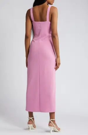 WAYF The Bravado Slit Front Maxi Dress