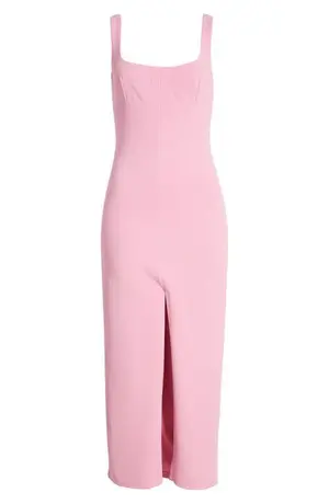 WAYF The Bravado Slit Front Maxi Dress