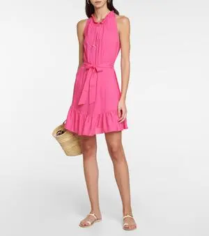 Heidi Klein Self-tie Ruffled Mini Dress