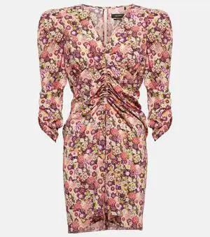 Isabel Marant Étoile Celina Floral Minidress - Multicoloured
