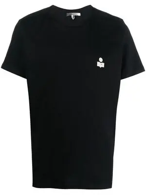 MARANT Zafferh Logo-print T-shirt - Black