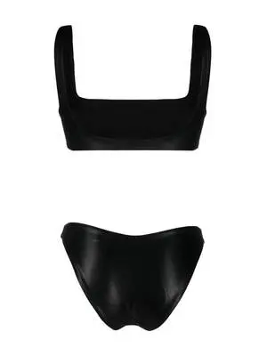 ROTATE BY BIRGER CHRISTENSEN Sunday Metallic Bikini Set