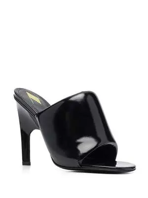 Attico Rem 115mm Sandals - Black
