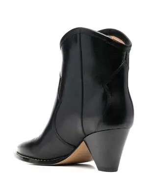 Isabel Marant Étoile Darizo 70mm Leather Boots - Black