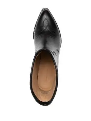 Isabel Marant Étoile Darizo 70mm Leather Boots - Black