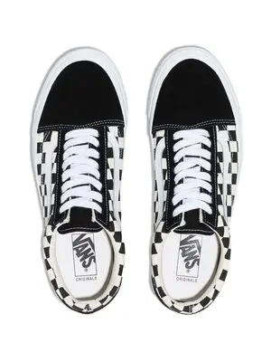 VANS Ua Og Old Skool Checkerboard Sneakers - Black