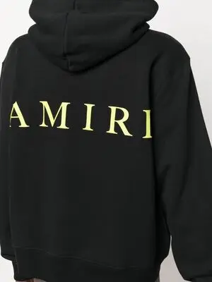 Amiri Logo-print Cotton Hoodie