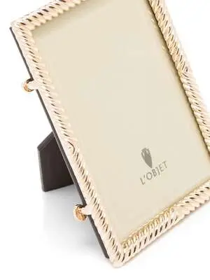 L'Objet Twist Photo Frame - Gold