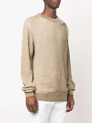Woolrich Mouline Round-neck Jumper - Neutrals