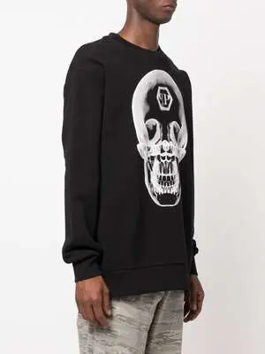 Philipp Plein Skull Print Sweatshirt