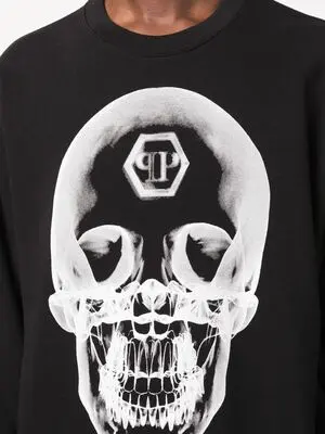 Philipp Plein Skull Print Sweatshirt