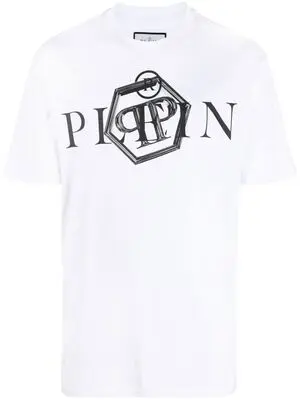 Philipp Plein Logo-print Cotton T-shirt - White