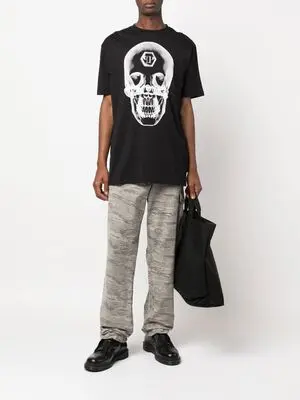 Philipp Plein Skull Print T-shirt
