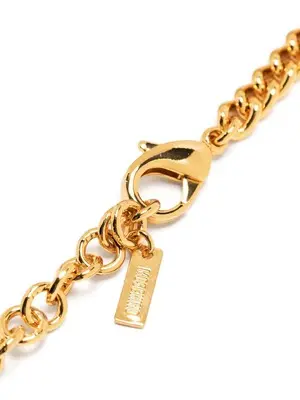 Moschino Teddy Bear Choker Necklace
