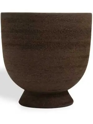 AYTM Terra Low Clay Flowerpot - Brown
