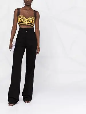 Versace Baroque-print Top
