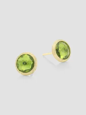 Marco Bicego Jaipur Color 18k Yellow Gold & Stud Earrings - Peridot